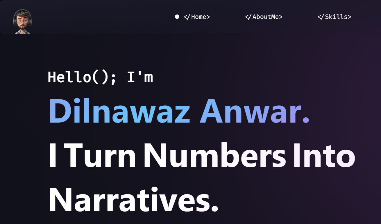 Dilnawaz Anwar | Portfolio